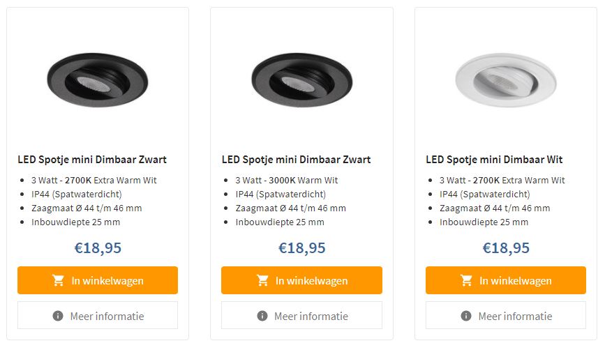 Led spots dimmen: hoe werkt dat?